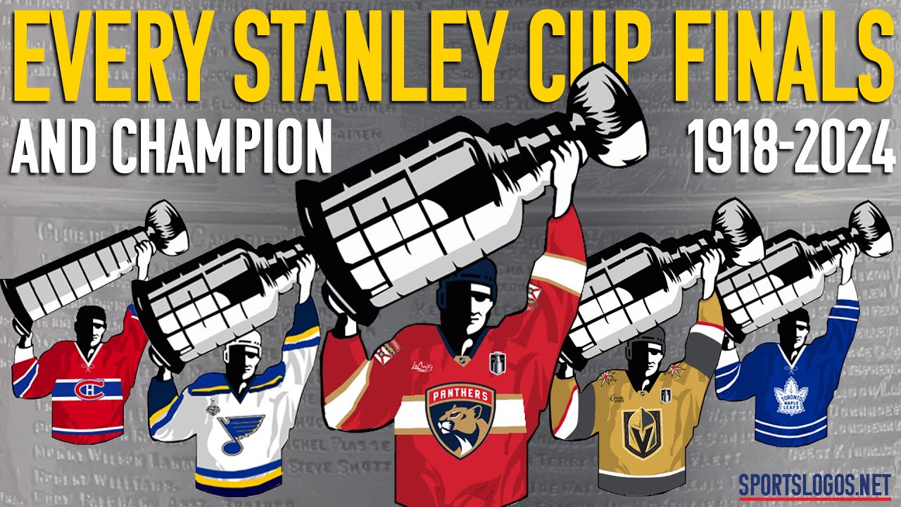 NHL: Every Stanley Cup Finals & Champs! 1918-2024 - YouTube