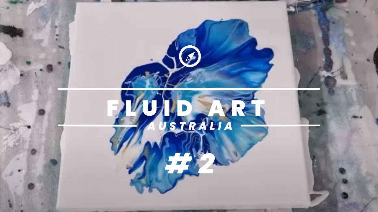 Dutch Pour / Acrylic Pouring Techniques / Paint Pouring / Blow Dryer ...