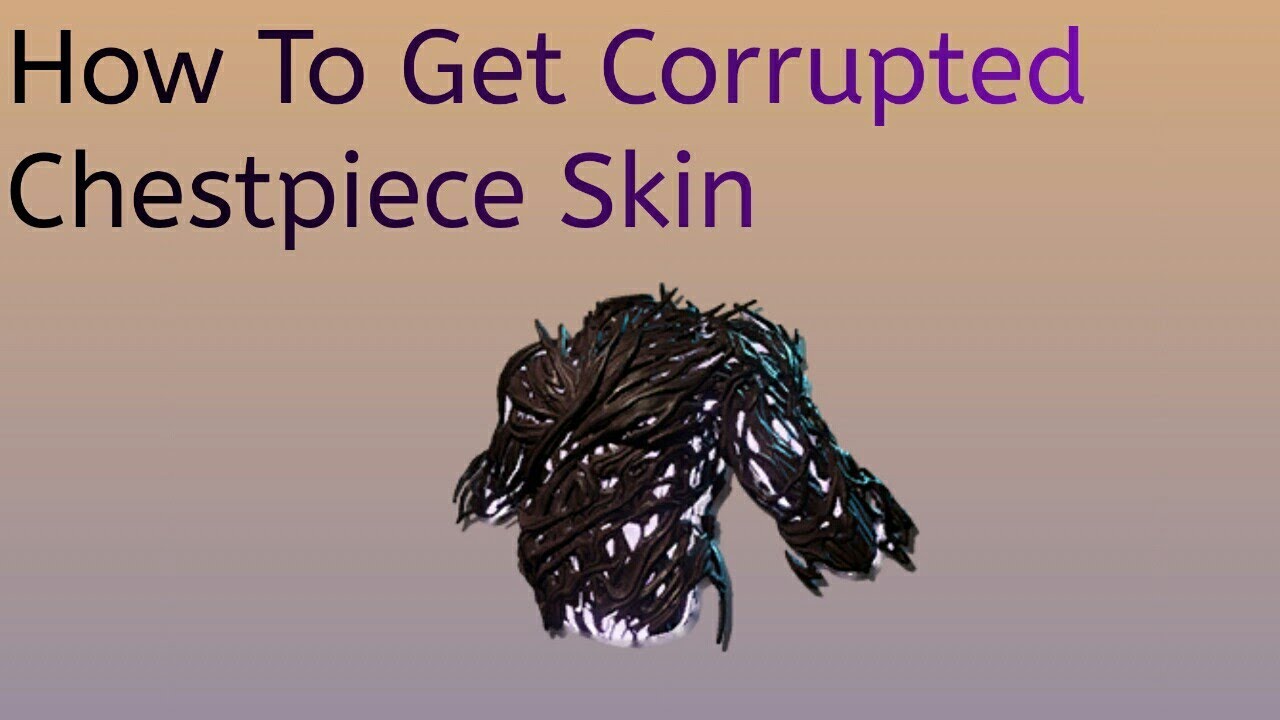 ARK: How To Get Corrupted Chestpiece Skin - YouTube