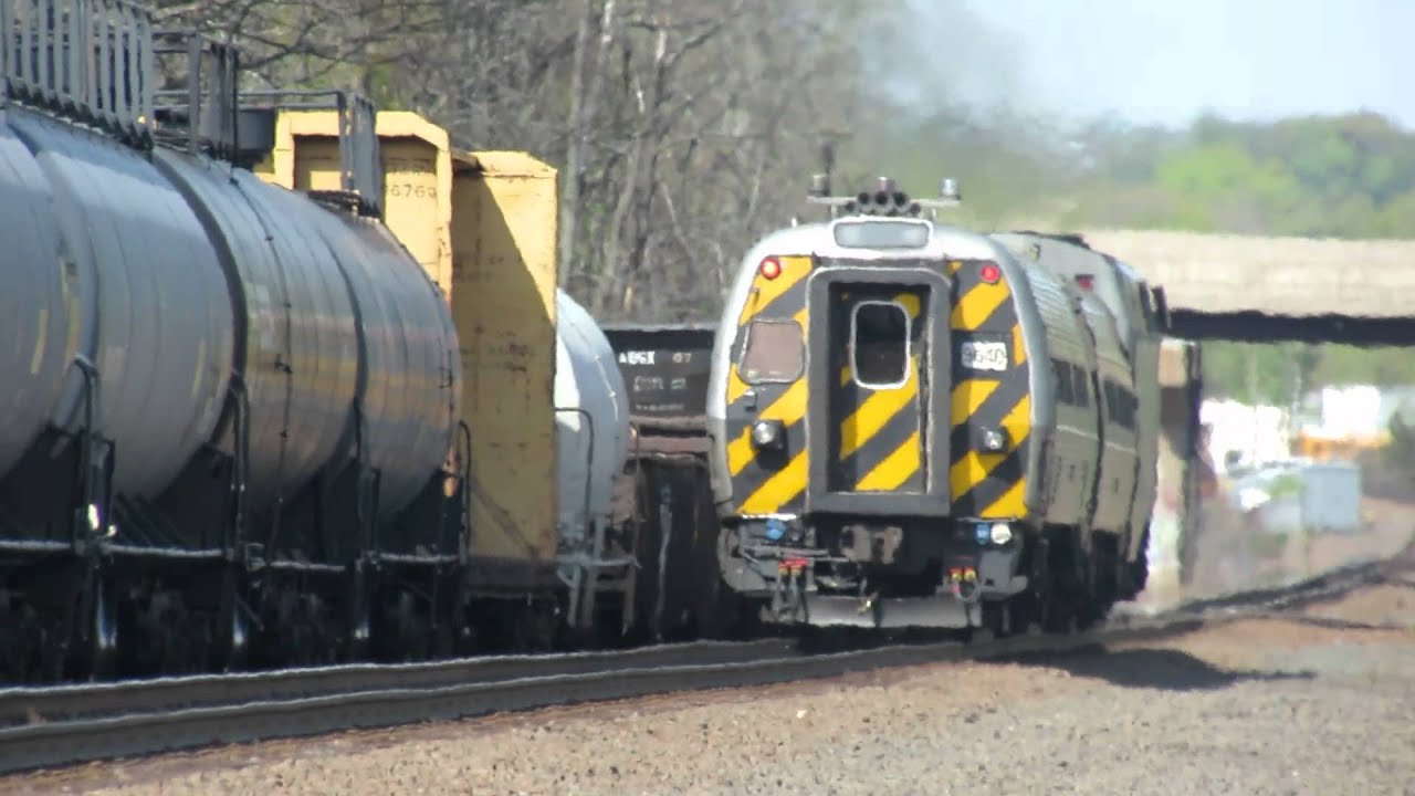 [HD] Two Amtrak's And A Pan Am Freight In Berlin, CT 4/28/12 - YouTube