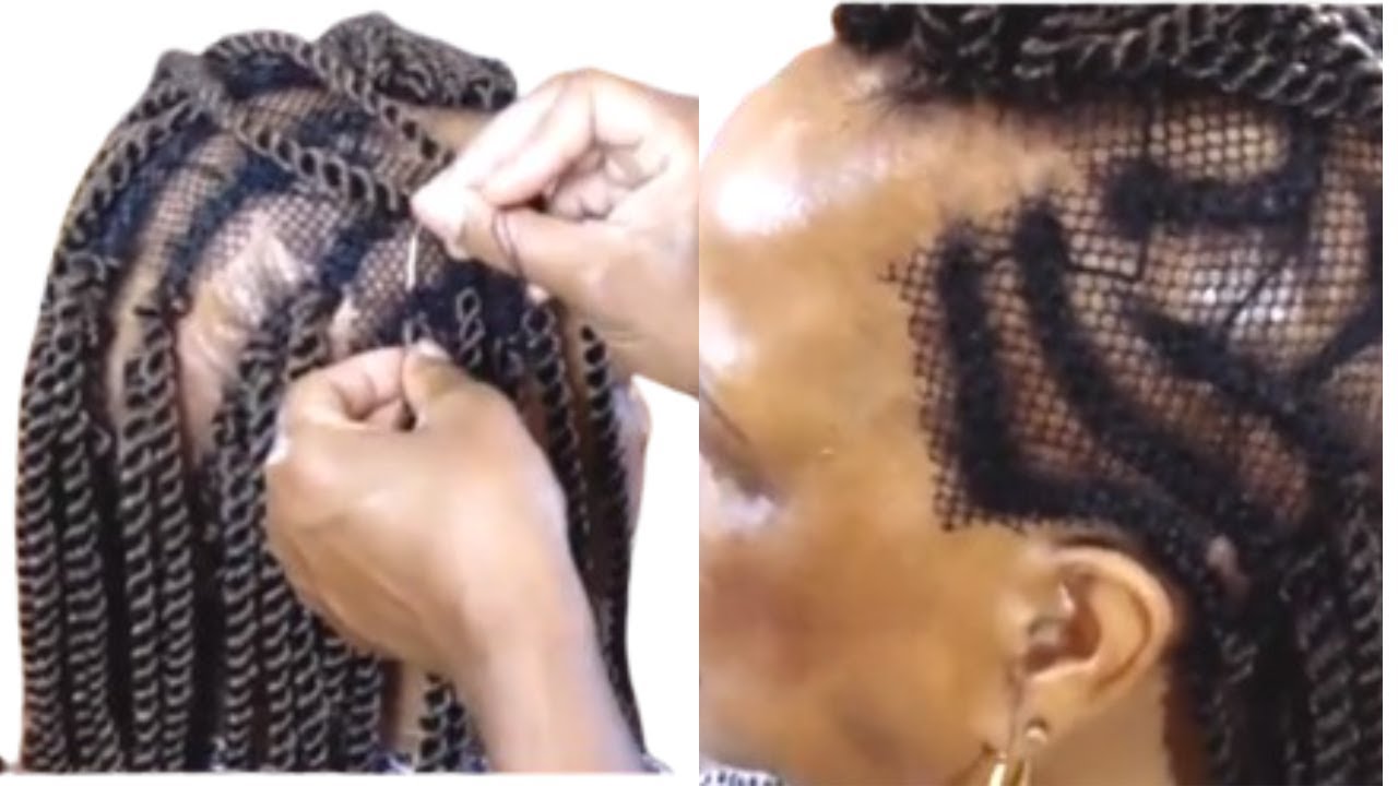 "NEW" NEVER SEEN Crochet Braid Tutorial l For Beginners l - YouTube