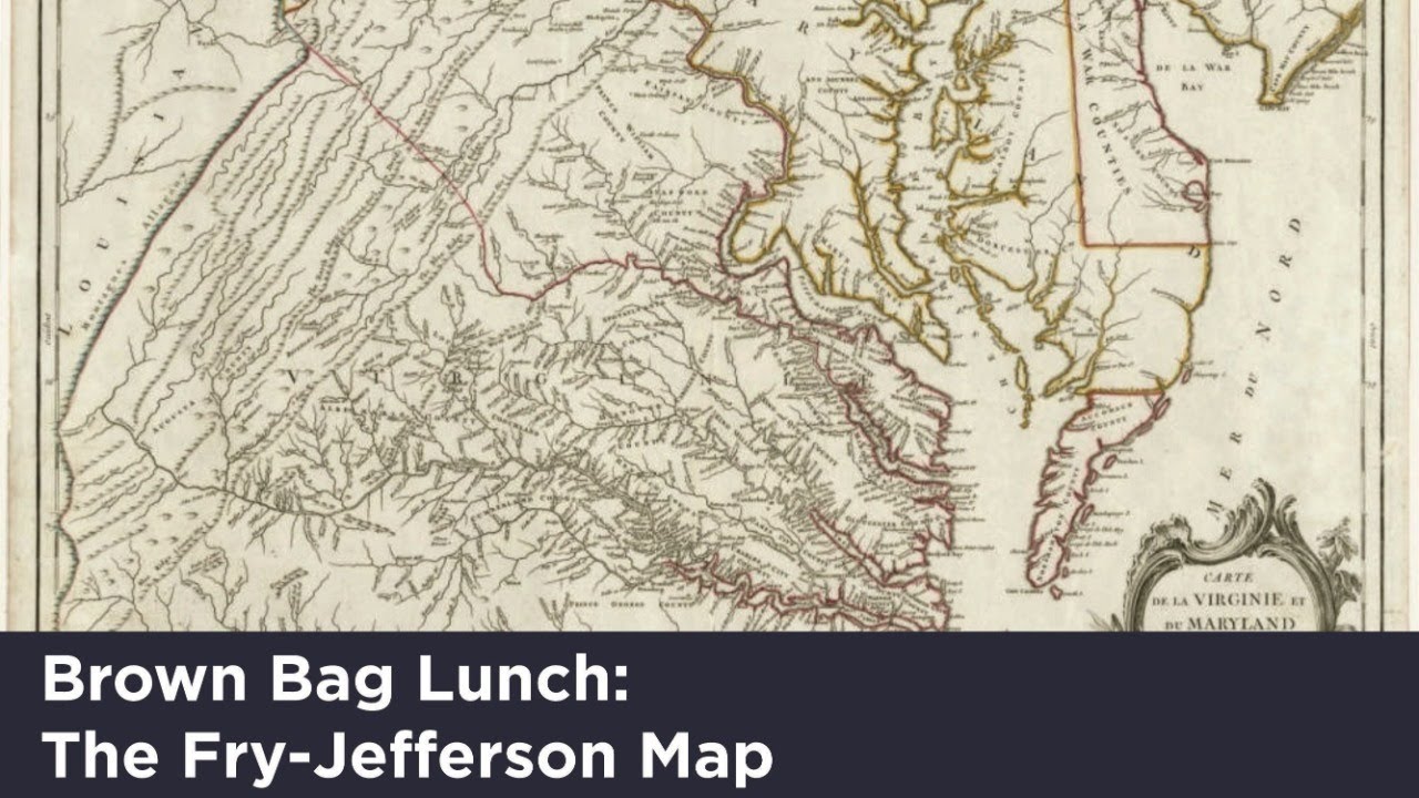 Brown Bag Lunch: The Fry-Jefferson Map of Virginia - YouTube