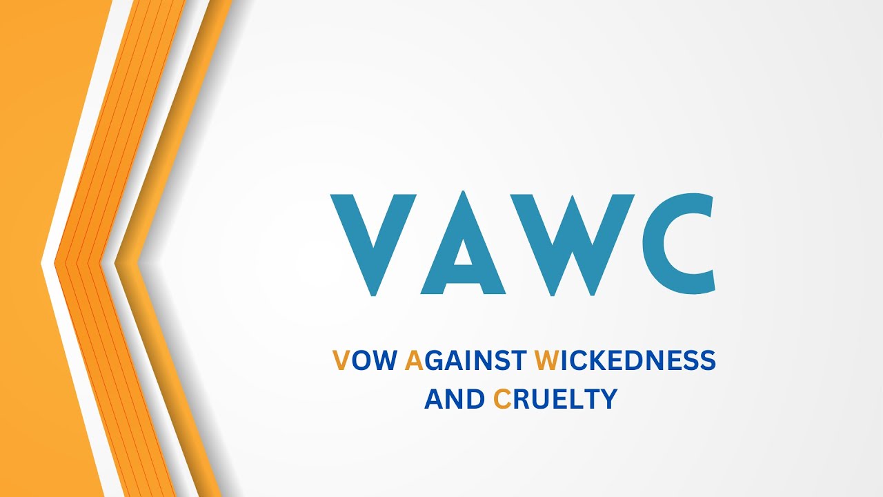 VAWC Advocacy Campaign Materials - YouTube