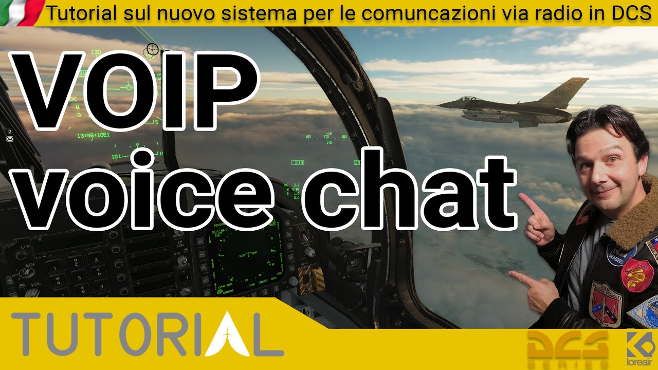 DCS TUTORIAL [ITA] : VOICE CHAT IL NUOVO SISTEMA VOIP IN DCS - YouTube