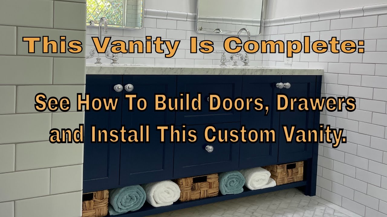 Bathroom Vanity Completion Of Doors And Installation. Plus Many Great ...