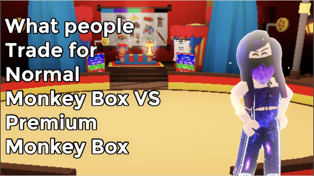 What people trade for a Normal Monkey Box VS. Premium Monkey Box - YouTube