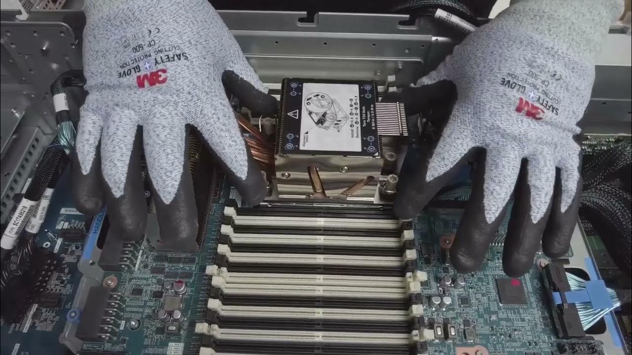 Thinksystem Sr950 V3 Removing An Upper Processor Board Youtube