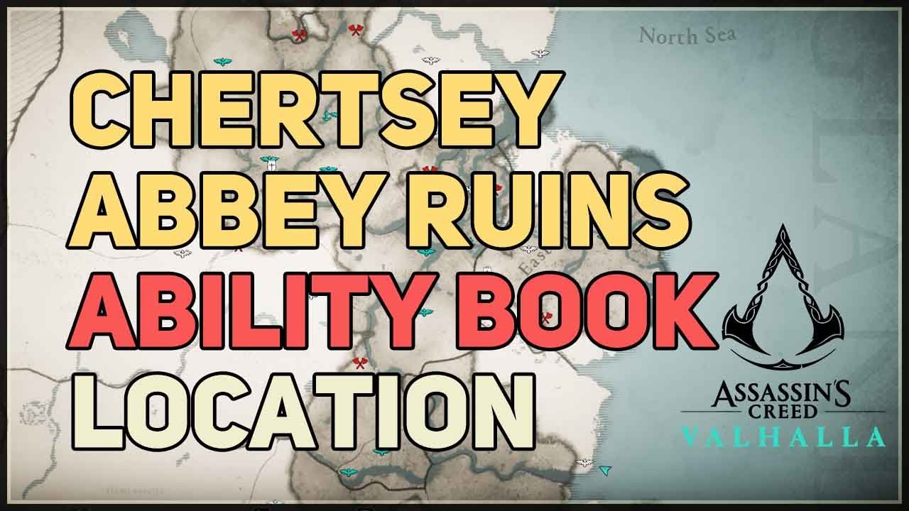 Chertsey Abbey Ruins Wealth Ability Book Assassin's Creed Valhalla ...