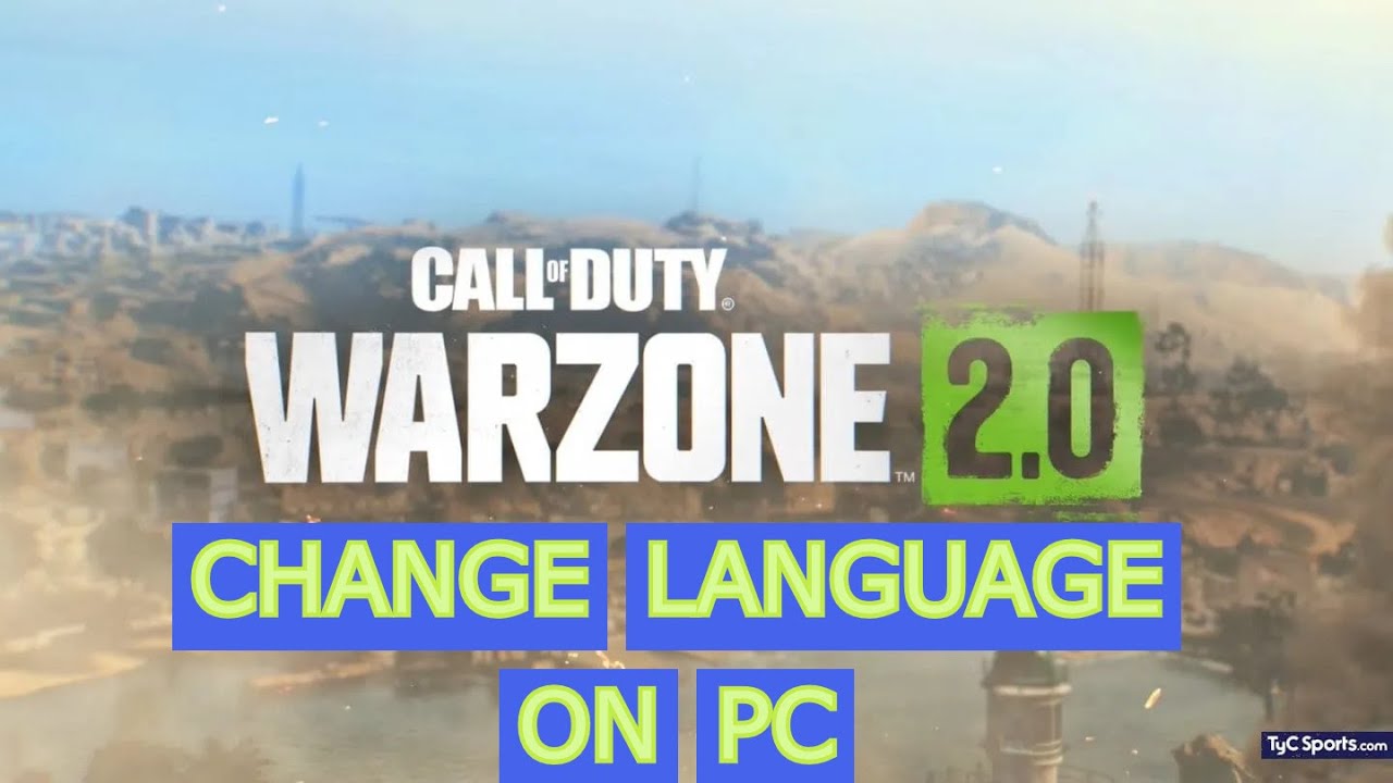 How to Change Language in Warzone 2.0 on PC Steam - YouTube