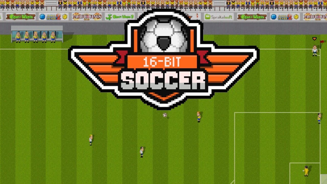 Petit test rapide sur 16-Bit Soccer - YouTube