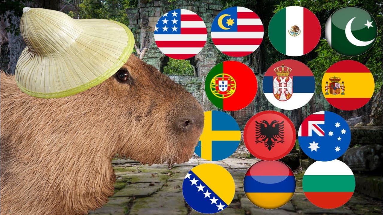 Capybara in different languages meme | Part 3 - YouTube