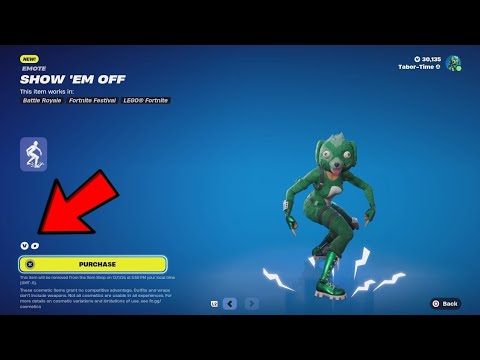 Claim this *FREE* Emote "Show ‘Em Off" Right Now!! - YouTube