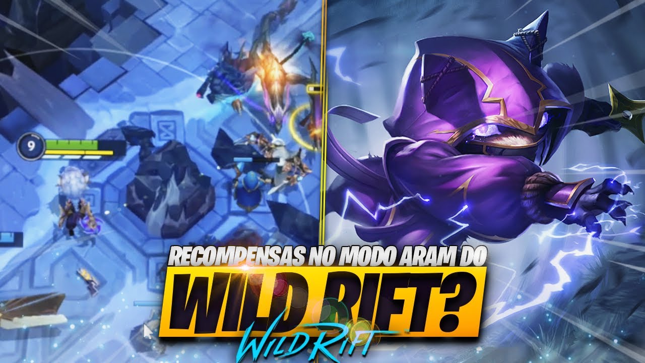 Recompensas EXCLUSIVAS no Modo ARAM do WILD RIFT? - YouTube