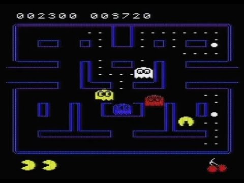 Pacman (Atari) - Vic-20 +8k - Real Hardware - YouTube