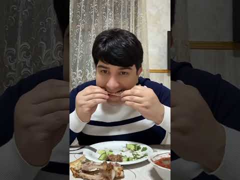 BABOŞ, MƏFTUN VƏ ELDƏNİZ KAFEDƏ KABAB YEYİR 🍗🥗🫓