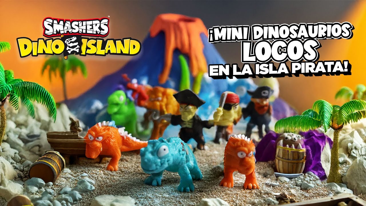 Mi Colección de Mini Dinosaurios 🦖 Zuru Dino Island - YouTube