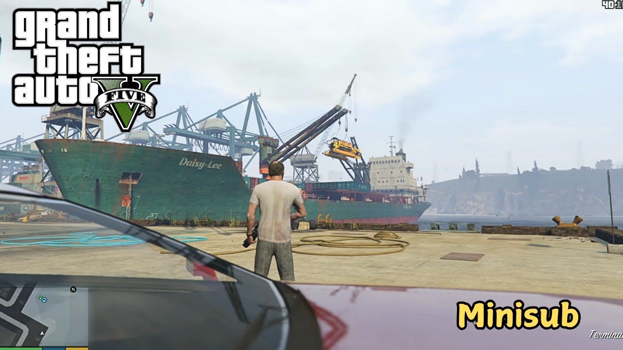 GTA 5 - Mission #28 - Minisub Mission Walkthrough Gameplay #GTA5 - YouTube