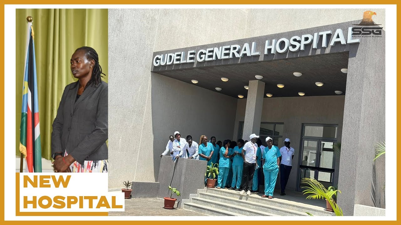 Minister of Health During the Opening of the Gudele Hospital Juba - YouTube