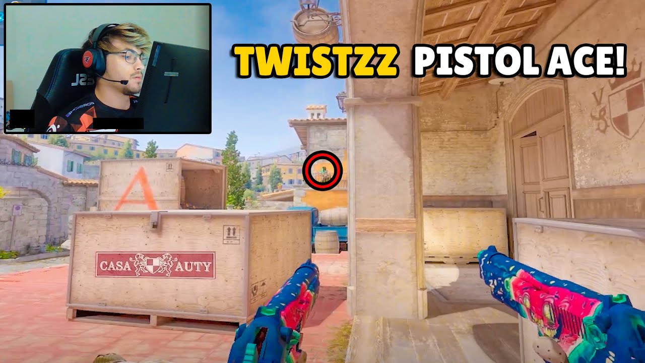 TWISTZZ Stunning Pistol Ace in Major Qualifier Match! CS2 Highlights ...