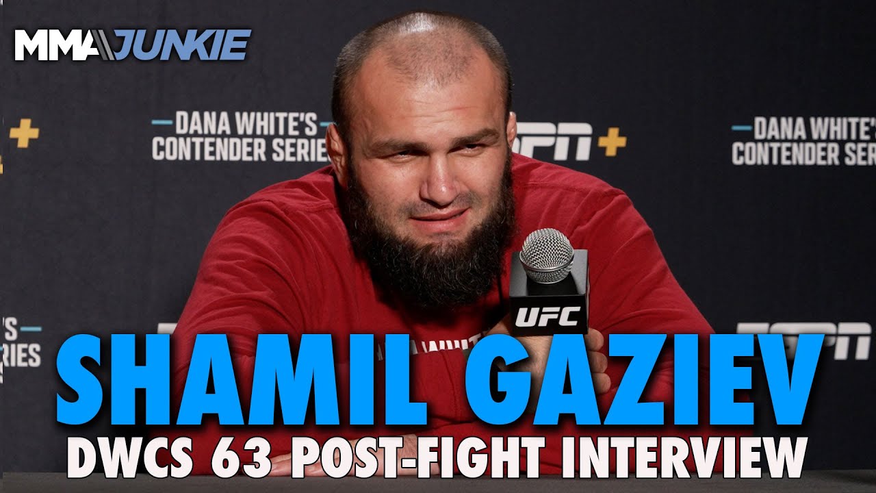 Shamil Gaziev Would Love Opportunity to Fight On Same Card as Jon Jones ...