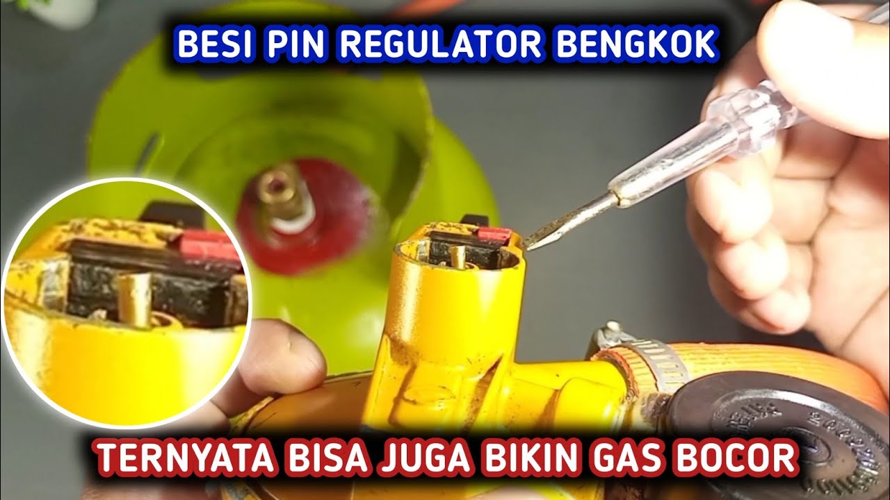 Mengatasi Kebocoran Gas Halus YANG TIDAK BIASA Di Regulator Gas - YouTube