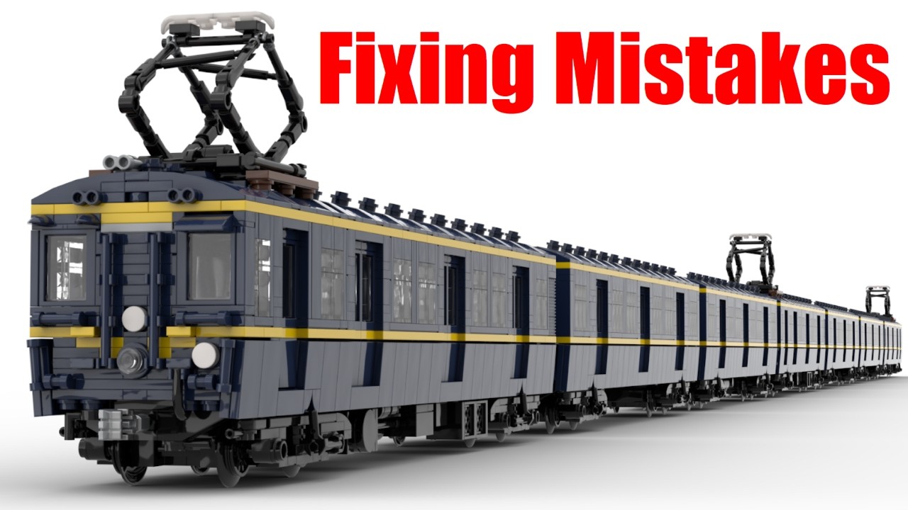 How I Fixed My LEGO Melbourne Harris Train - YouTube