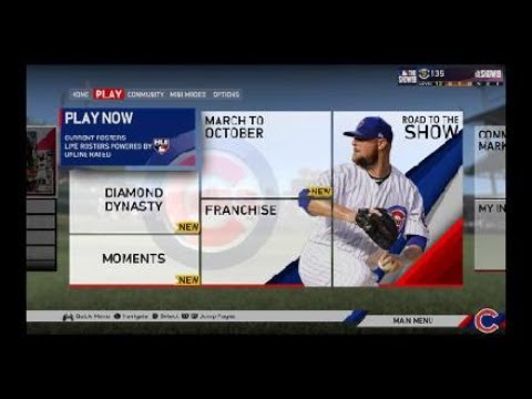 MLB® The Show™ 19 How to put a created player on a team - YouTube