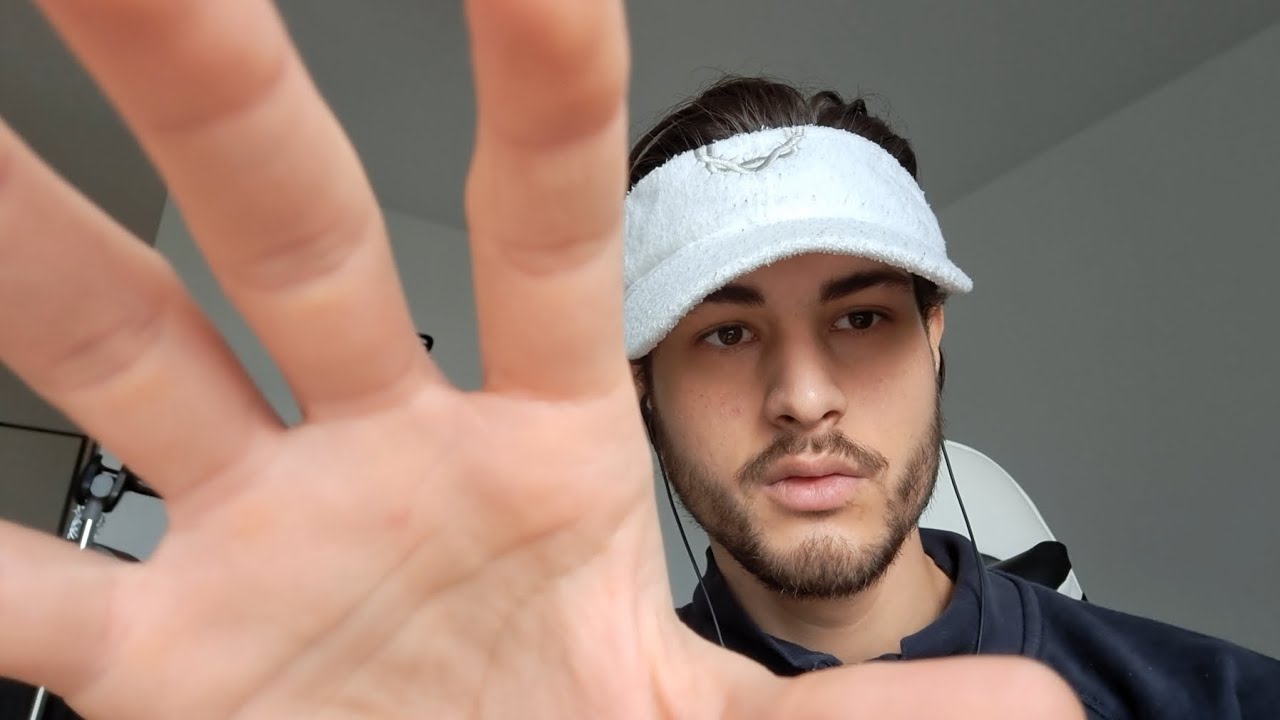 hand movements ASMR // soft talking - YouTube