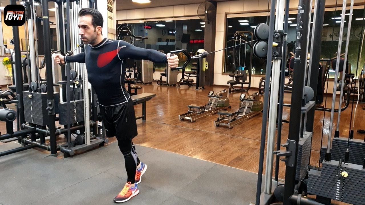 Middle Chest Cable Fly - YouTube