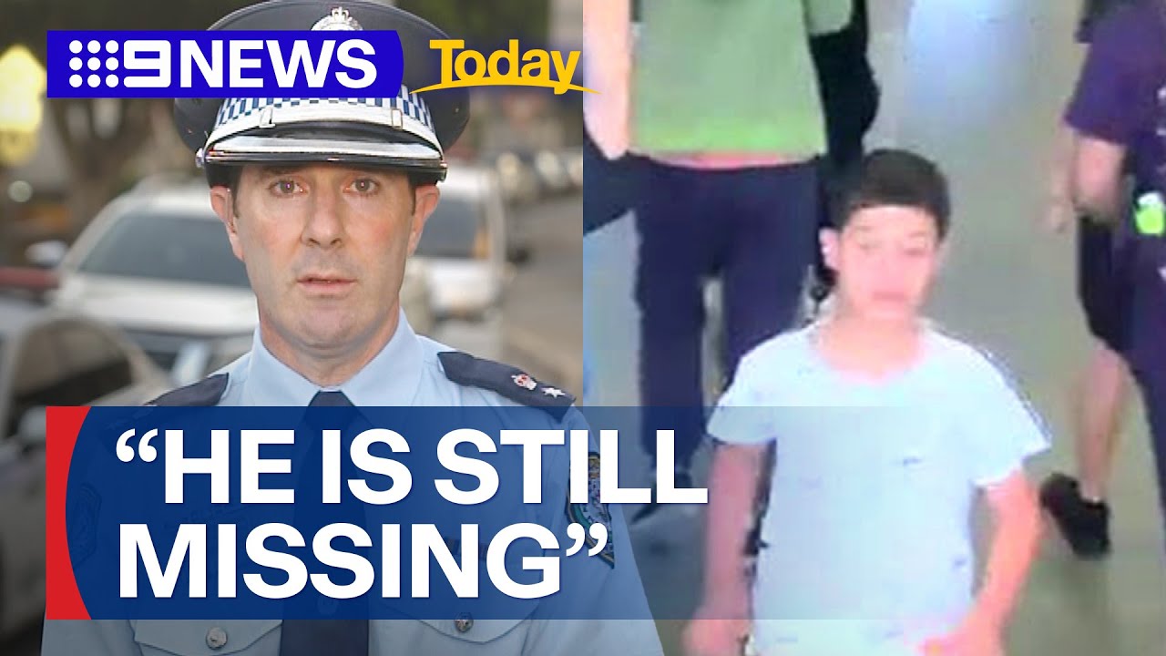 NSW Police on search to find missing boy last seen in Auburn | 9 News ...