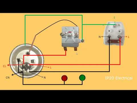 bajaj Water Geyser wiring diagram Electrical Connection And Geyser ...
