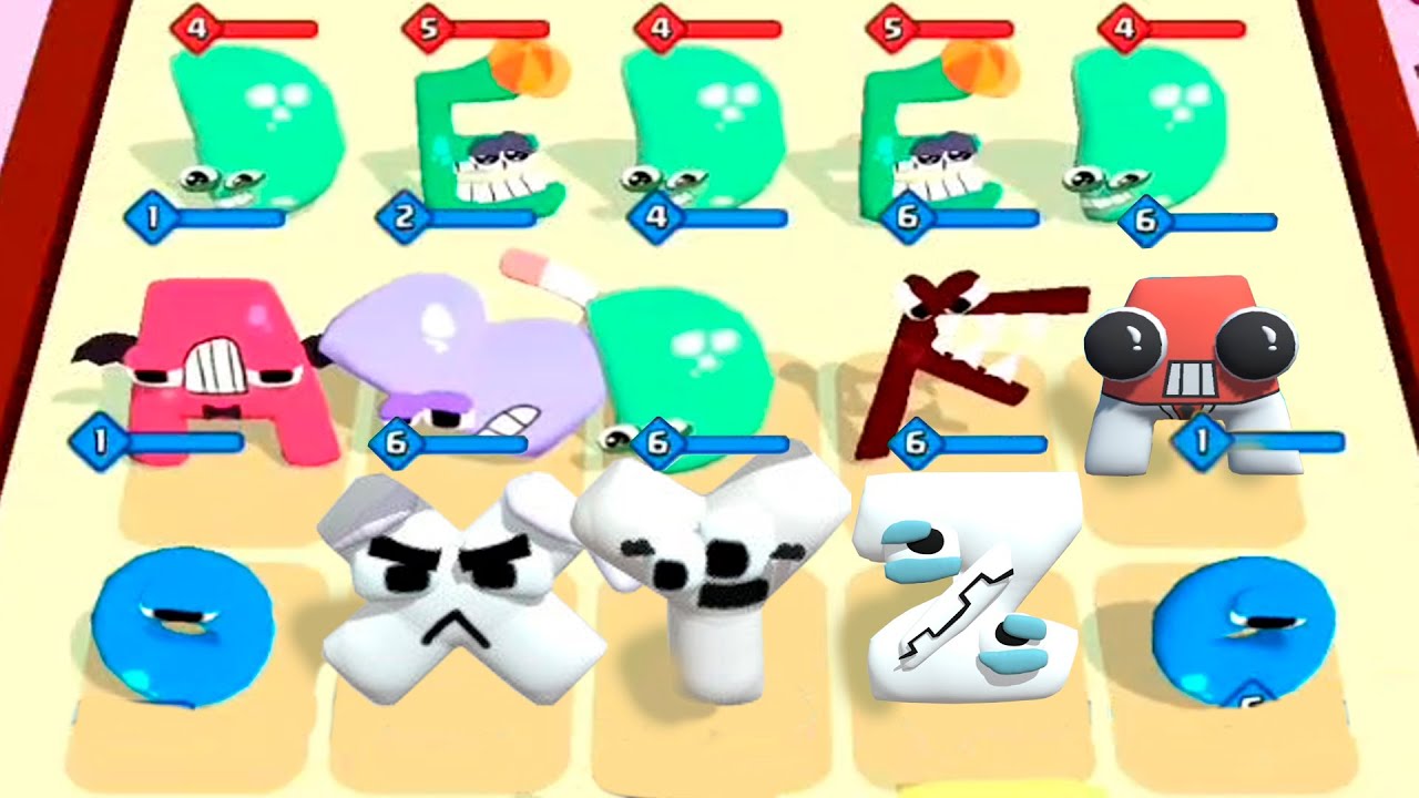 Merge 'Alphabet Lore' Run + Merge 'Alphabet Lore' Monster Fusion ...