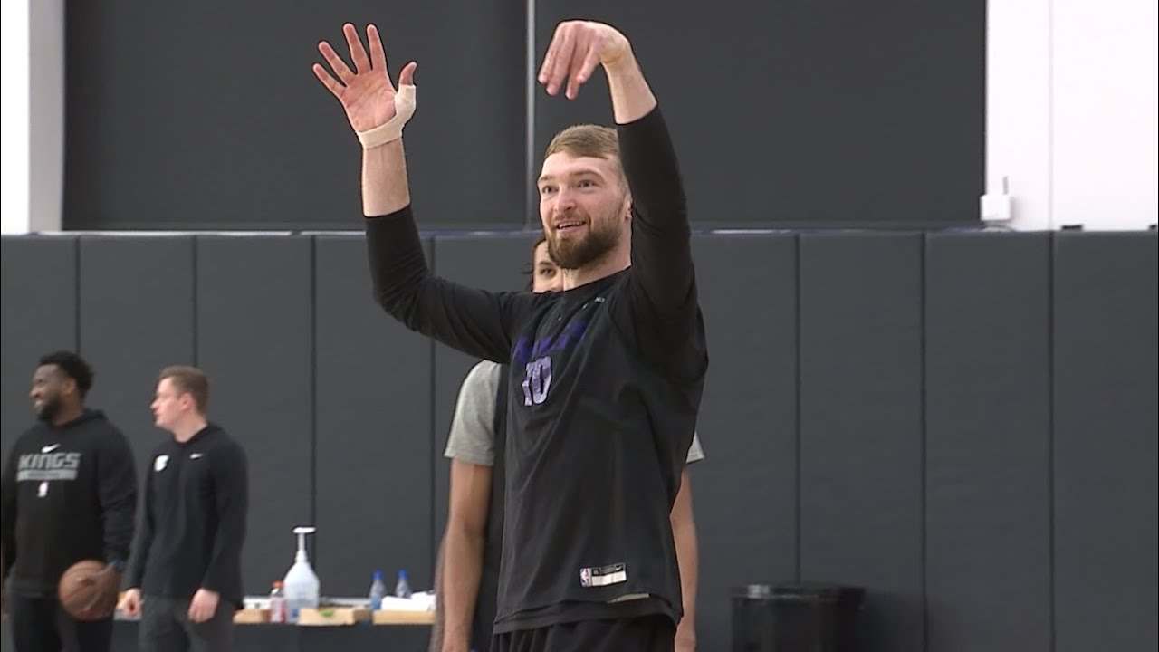 Sacramento Kings final practice session ahead of Game 1 playoff matchup ...