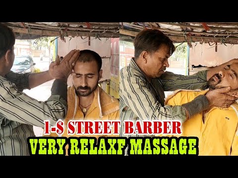 Indian Barber,Best-Ever 1-$ Street Barber Good Popping Full Satisfing ...