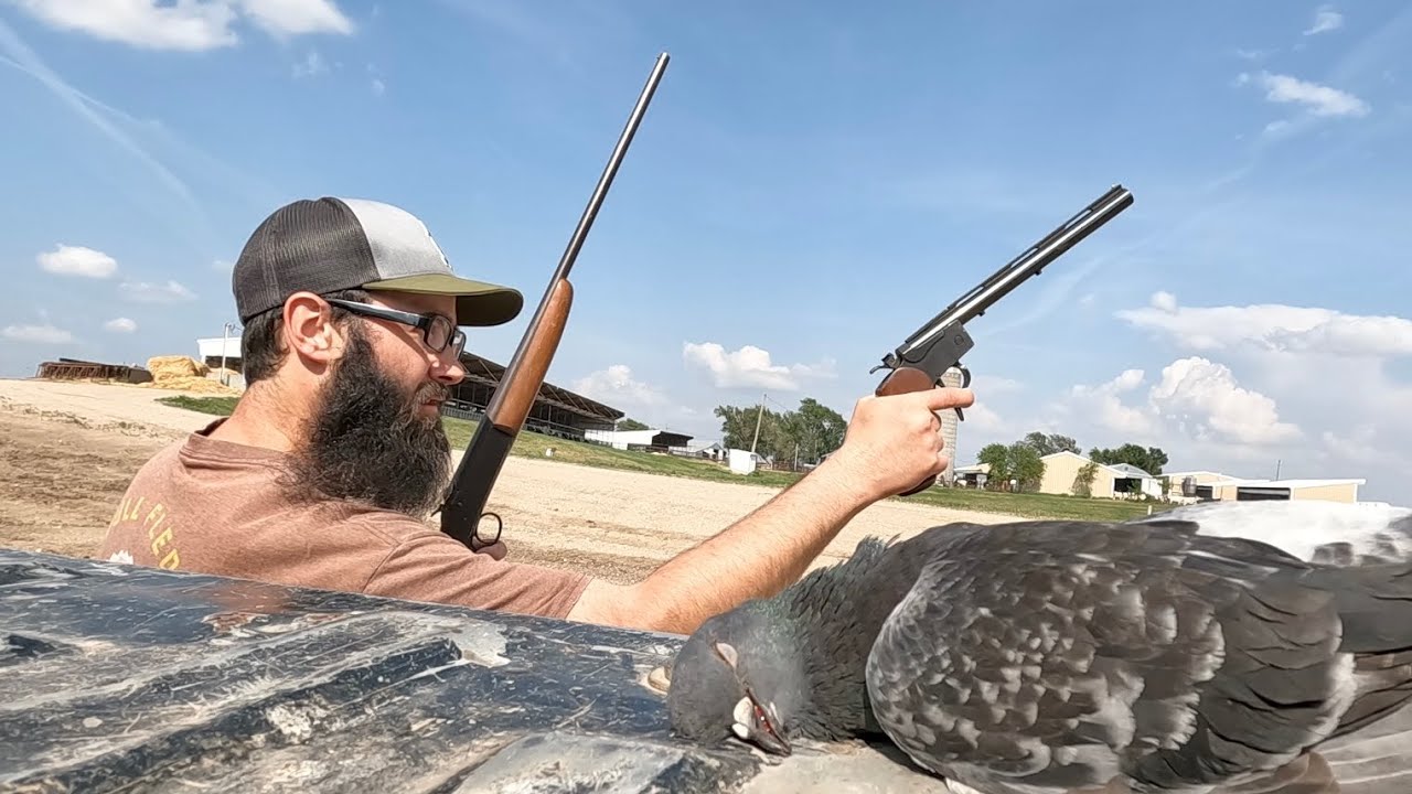.410 Challenge!!! Pump, Single Shot Break, and the Contender!!!! - YouTube