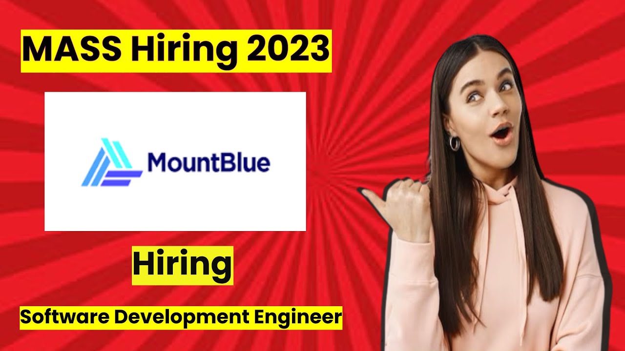 2023 Batch Students: Don't Miss Out on Mount Blue Recruitment 2023 ...