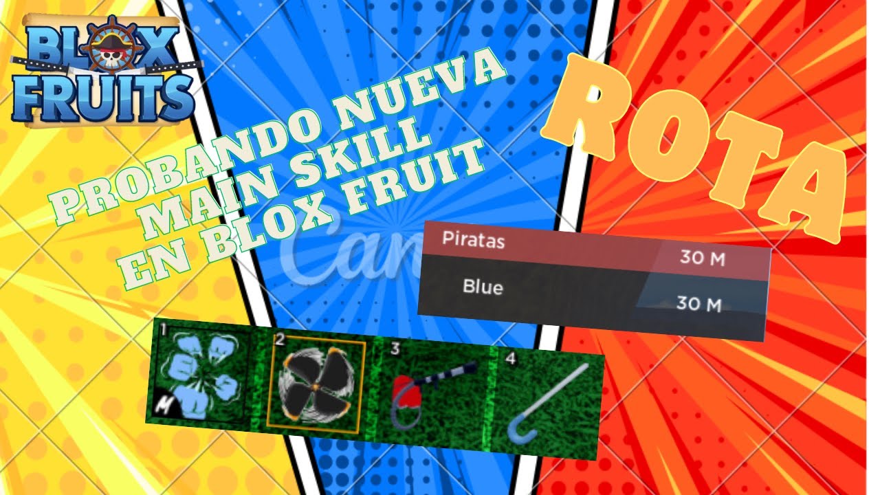 Probando nueva main en Blox Fruit!!! Blue - YouTube