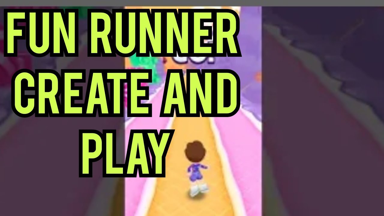 Bermain fun runner create and play - YouTube