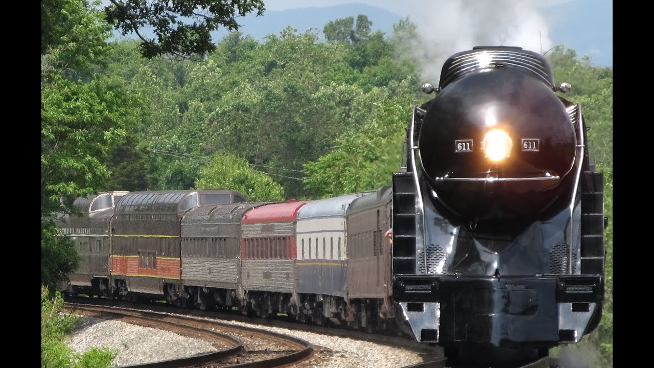 Norfolk and Western Class J 611: The American - YouTube