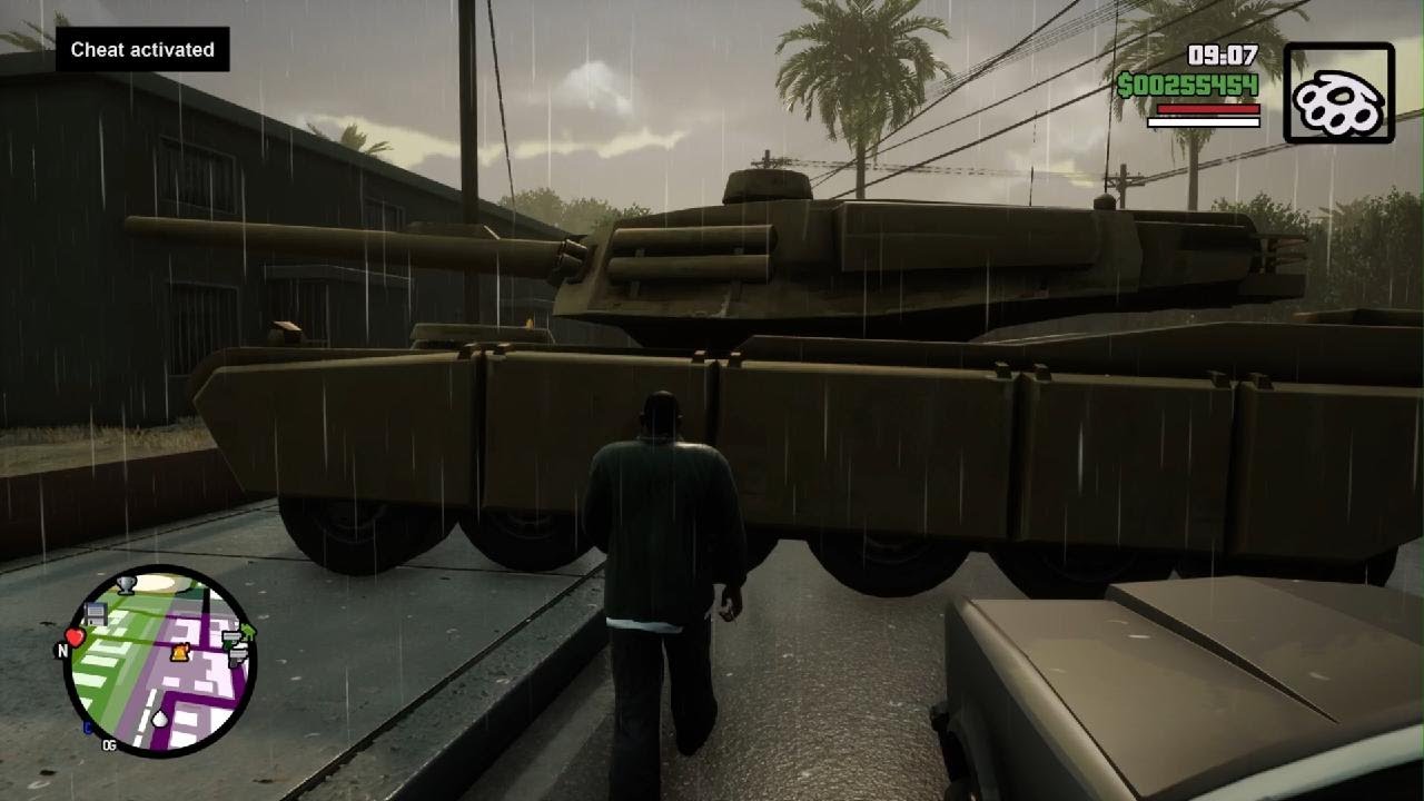 GTA San Andreas The Definitive Edition Rhino Tank - YouTube