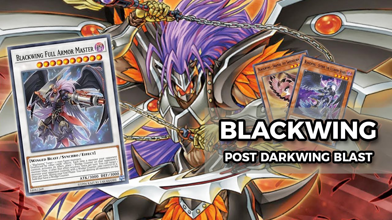 Competitive Pure Blackwing Deck Post Darkwing Blast (Nov. 2022) - YouTube