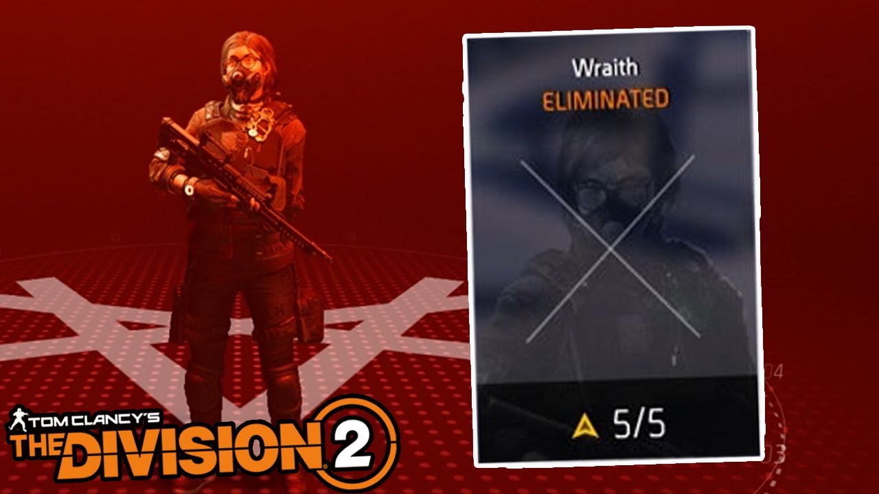 KILLING ROGUE AGENT WRAITH - The Division 2 - YouTube