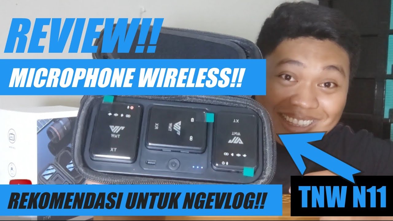 Review Microphone Wireless TNW N Series!! Untuk Youtube dan Vlog Sangat ...