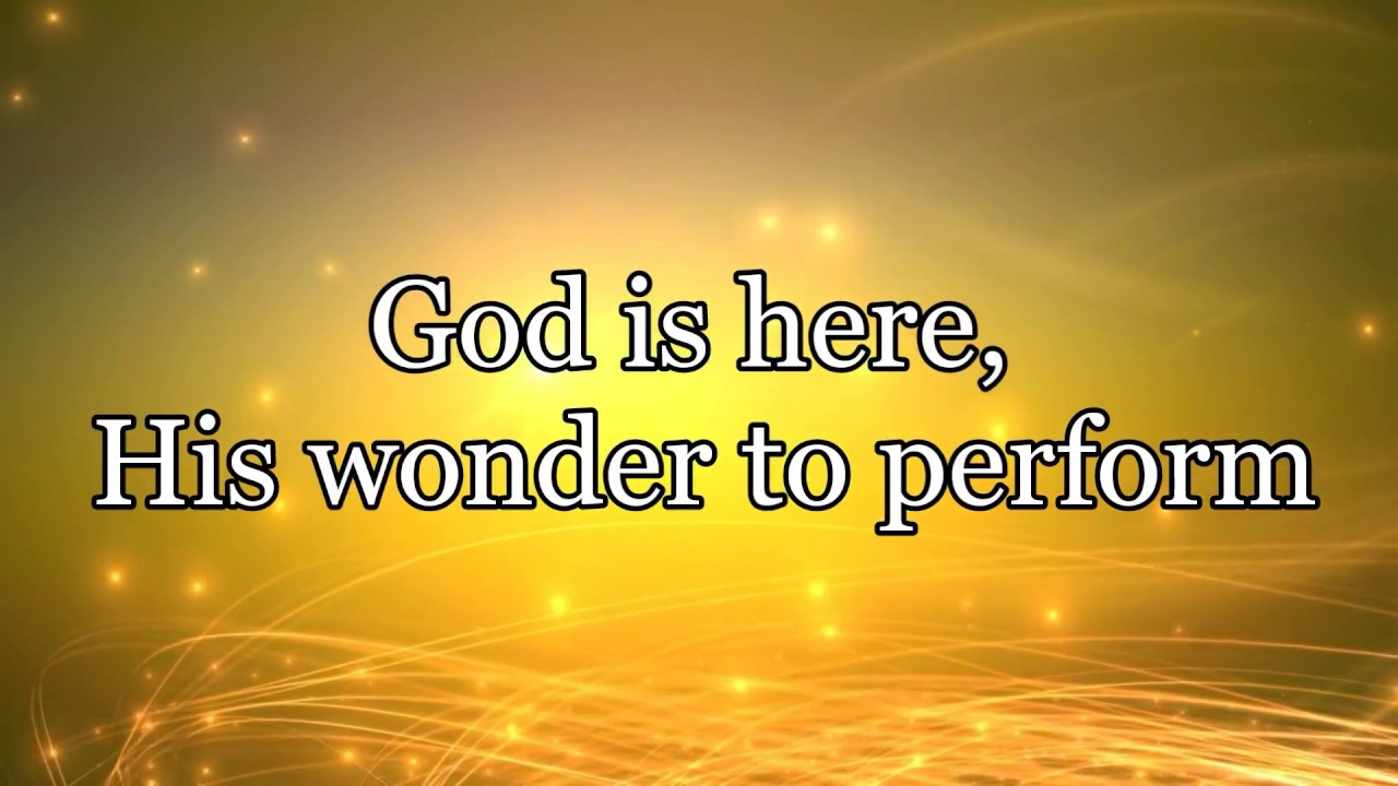 God is here (Lyrics w/ passion) - Hillsong United - YouTube