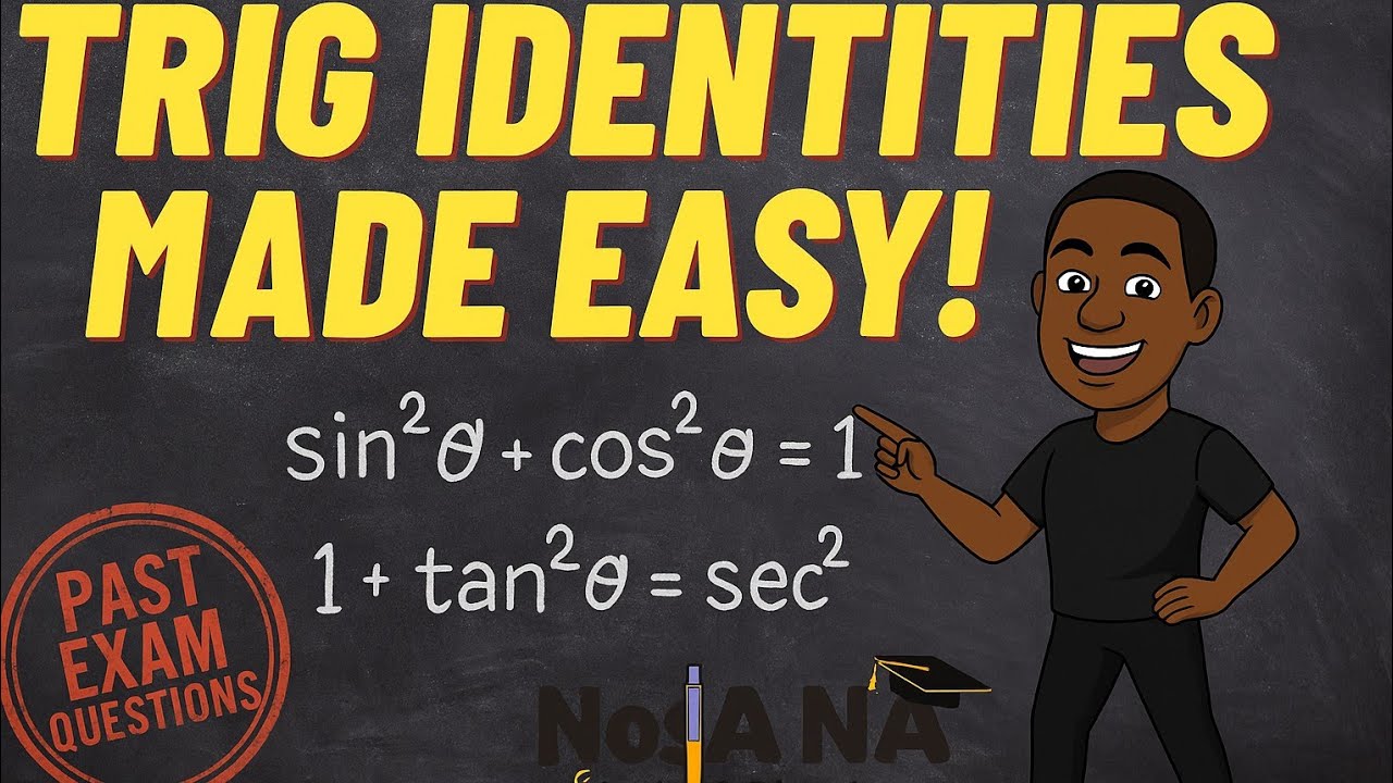 Grade 12 Trigonometry : Proving identities | Exam Questions #1 - YouTube
