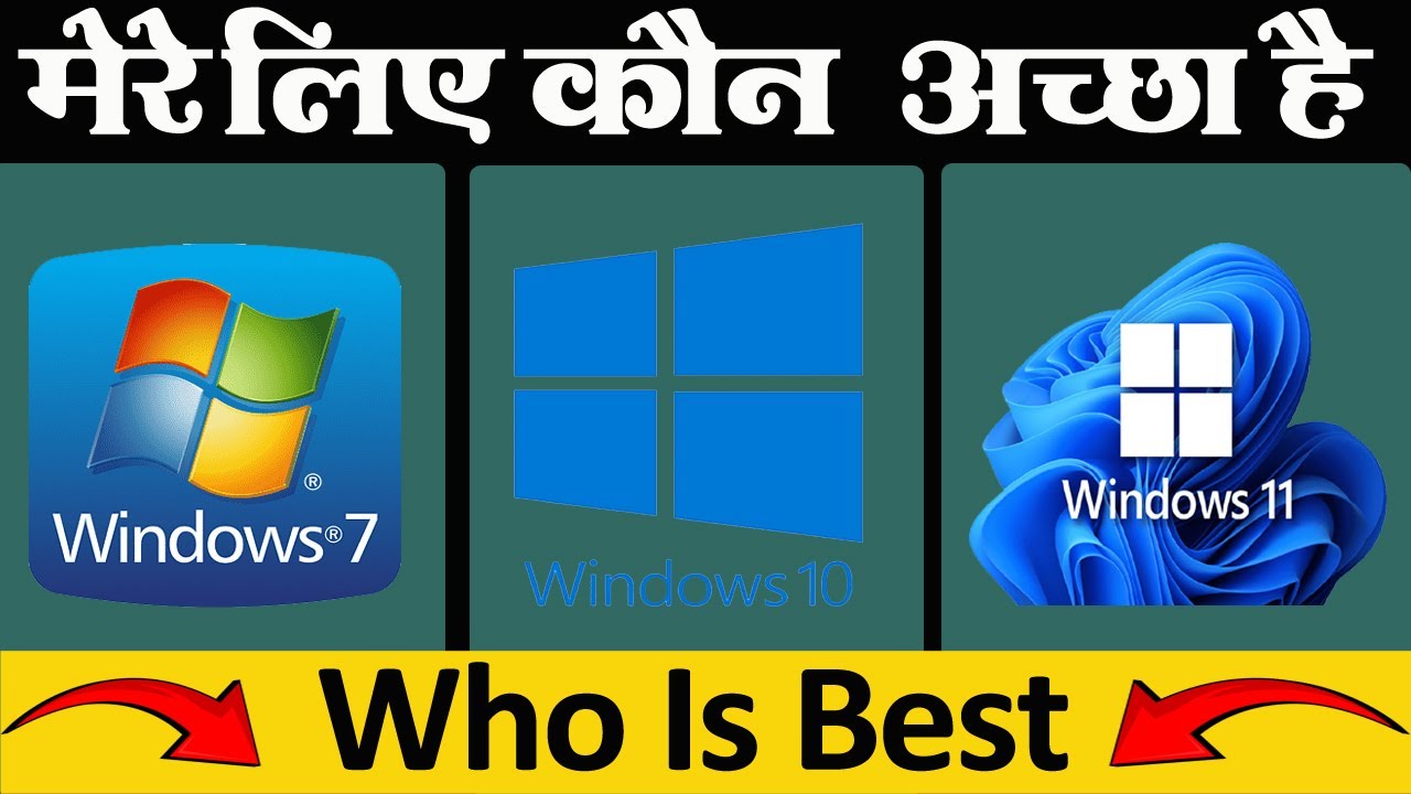 WINDOWS 7 vs WINDOWS 10 vs WINDOWS 11 - Which is BEST? - YouTube