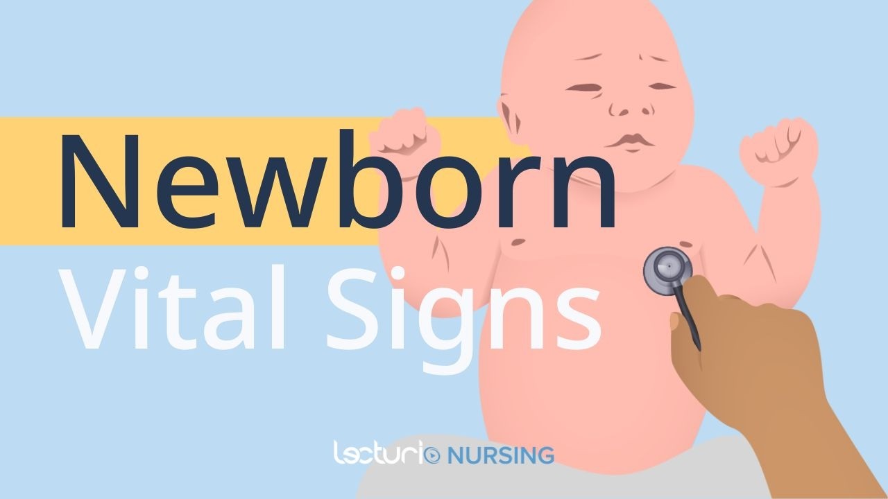 🩺 Vital Signs for Newborns! #NCLEXPrep #NursingSchool #nclex - YouTube