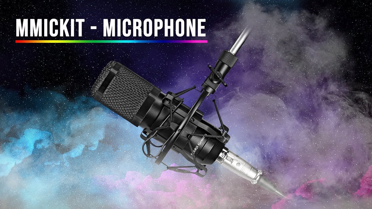 Condenser Microphone with 6 accesories MMICCKIT 🎙 | Mars Gaming - YouTube