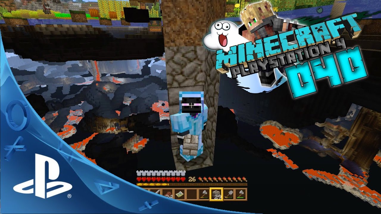 MINECRAFT PS4 Update 1.36 X-RAY GLITCH 🎮 Part 40 Let´s Play Minecraft ...