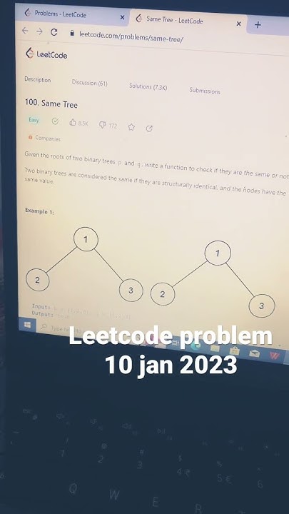 Leetcode Daily problem 10 jan 2023 #leetcode #code #daily challenge # problem - YouTube